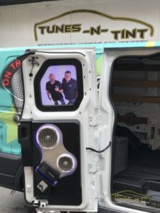 Ford Transit Van Audio System for Lakeland Radio Station — Tunes-N-Tint