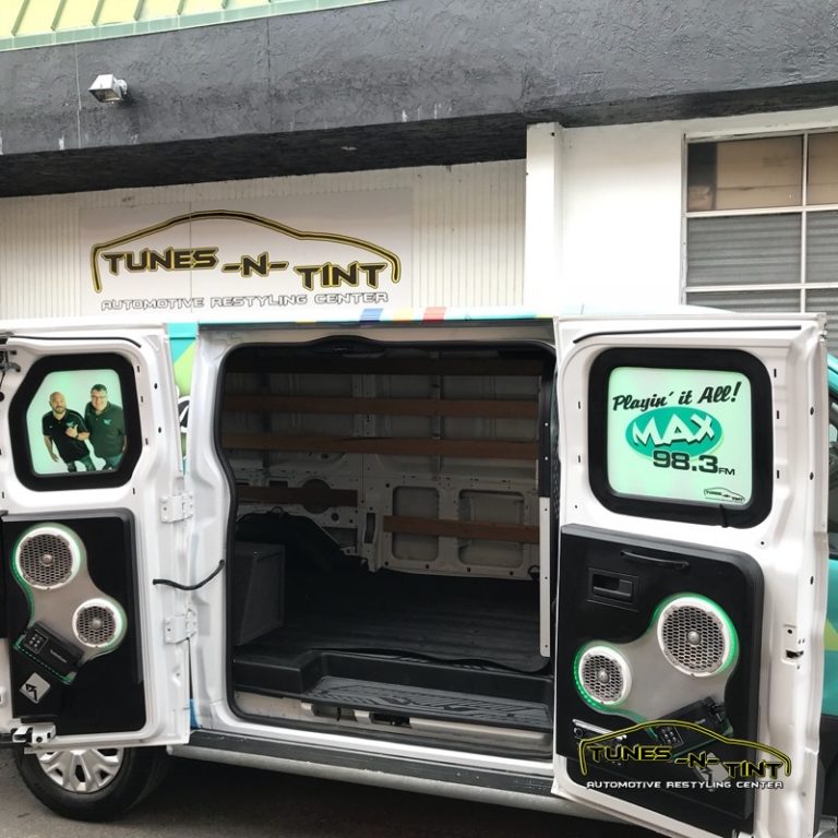 Ford Transit Van Audio System for Lakeland Radio Station — Tunes-N-Tint